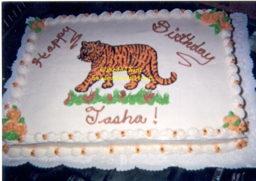 Tiger - CakeCentral.com