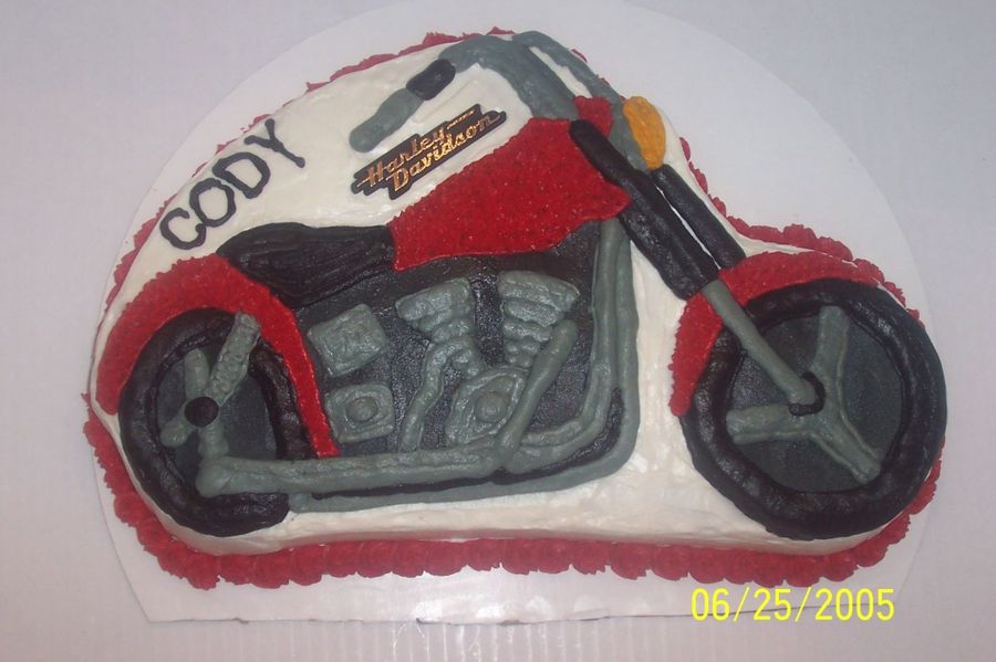 Harley Davidson Motorcycle - CakeCentral.com