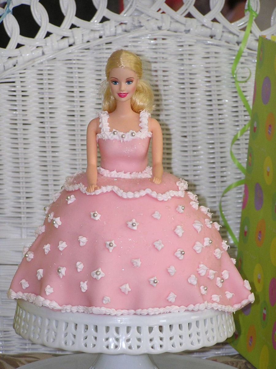Princess Barbie Cake - CakeCentral.com