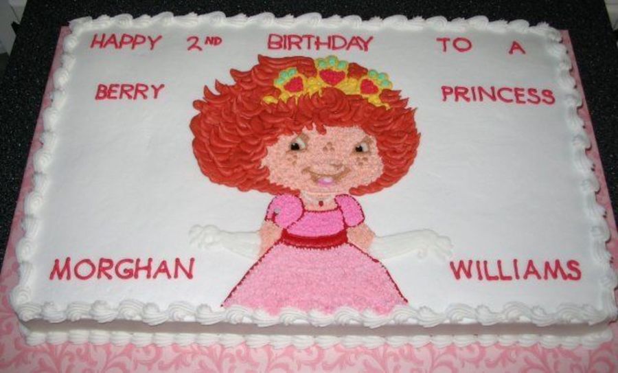 Strawberry Shortcake Princess - CakeCentral.com