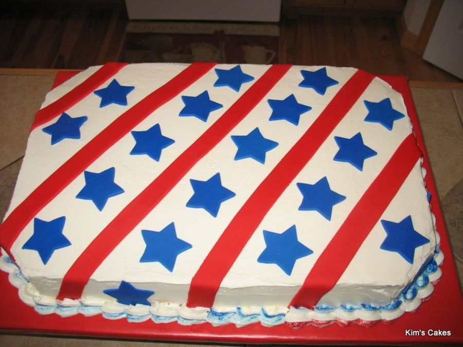 July Birthday Cake - CakeCentral.com