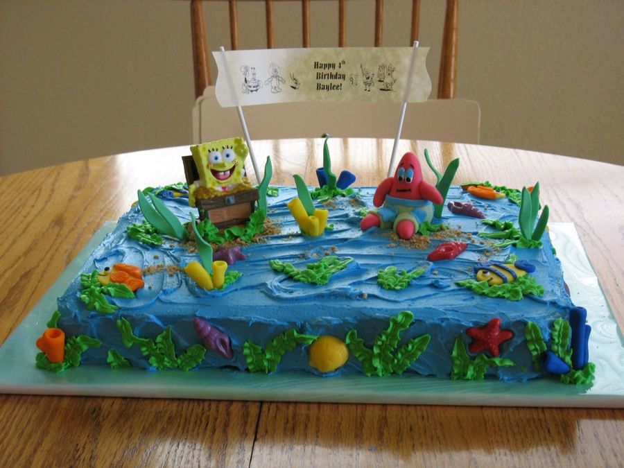 Spongebob & Patrick - CakeCentral.com