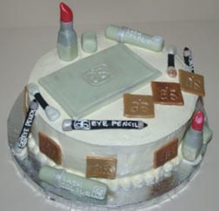 Makeup Cake - CakeCentral.com