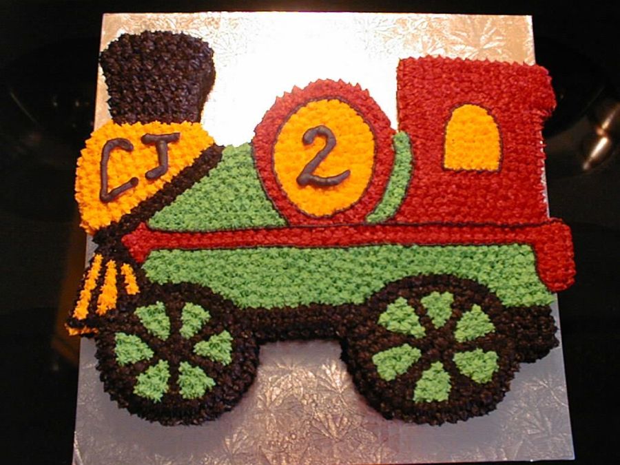 Choo-Choo!!! Train Cake - CakeCentral.com