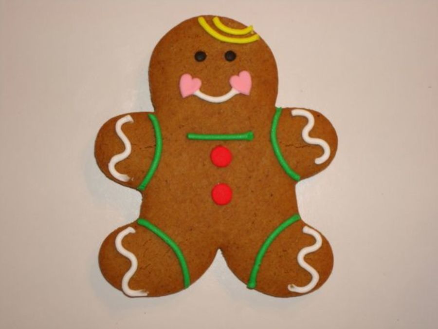 Gingerbread Boy - CakeCentral.com