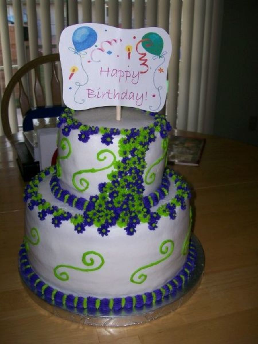 Girl's Night Birthday Cake - CakeCentral.com