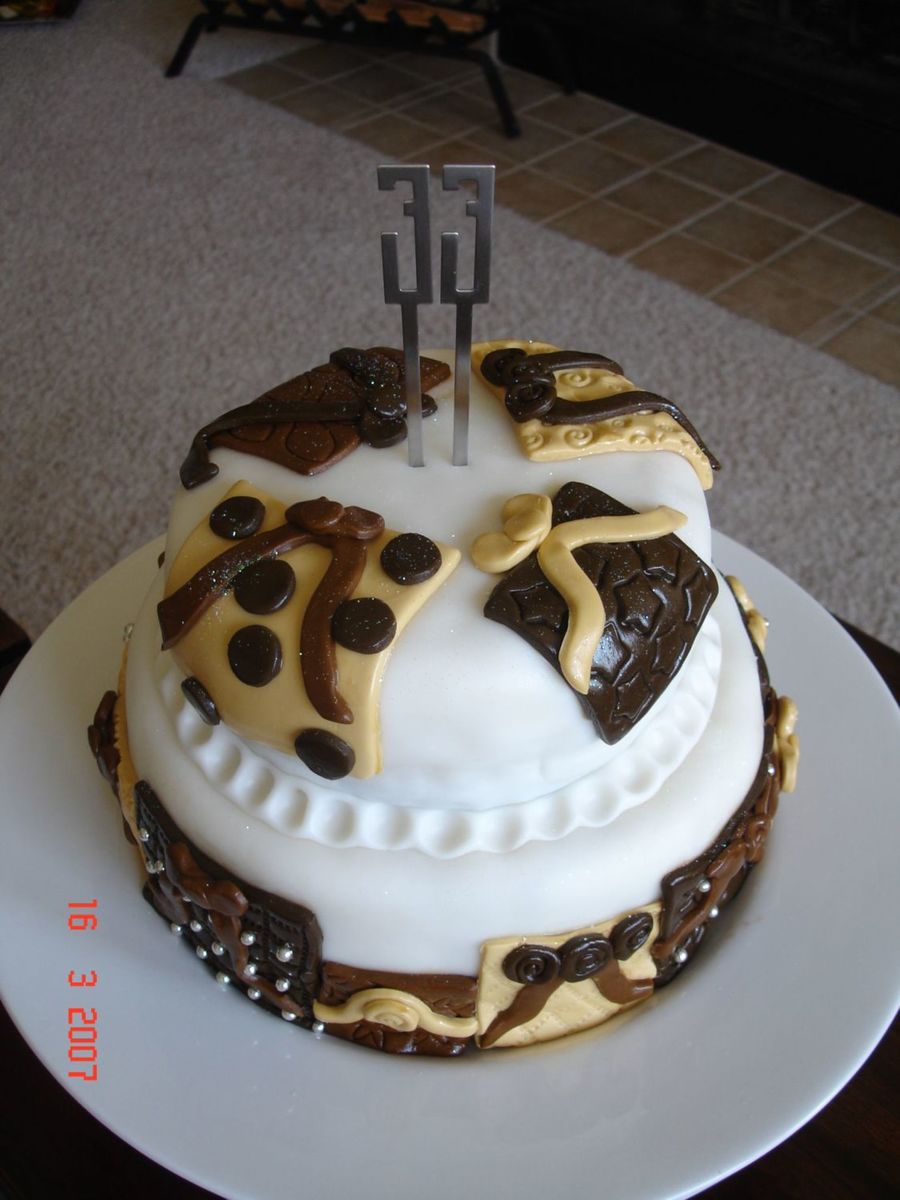 33 Birthday Cake - CakeCentral.com