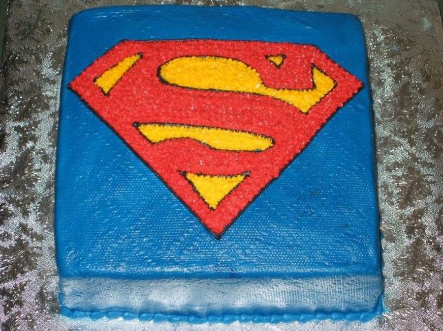 Superman Logo - CakeCentral.com
