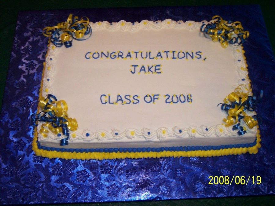Graduation Cake - CakeCentral.com