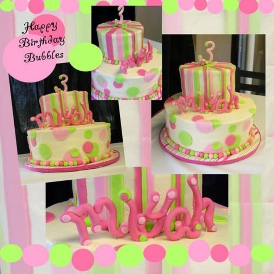 Happy Birthday Bubbles - CakeCentral.com