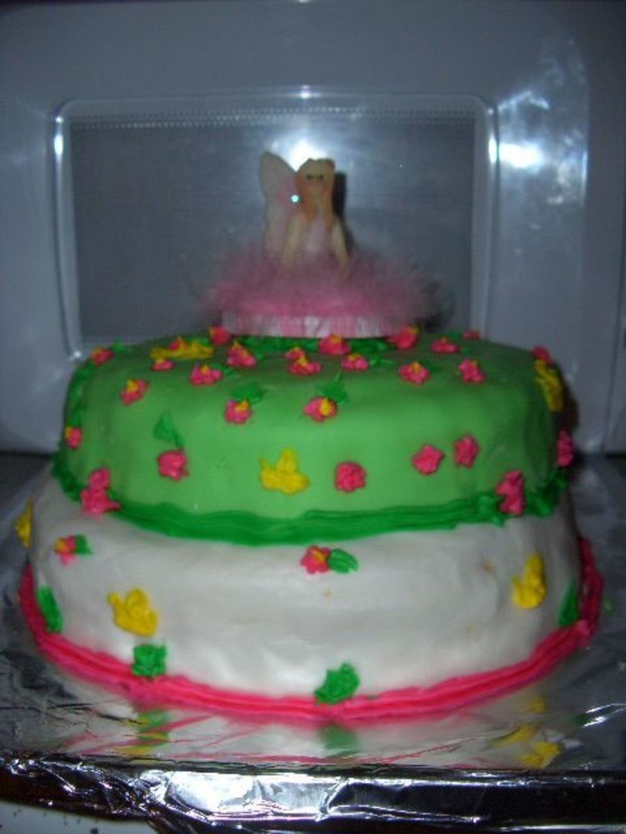 Just A Practice Cake .. First Ever Tier Cake - CakeCentral.com