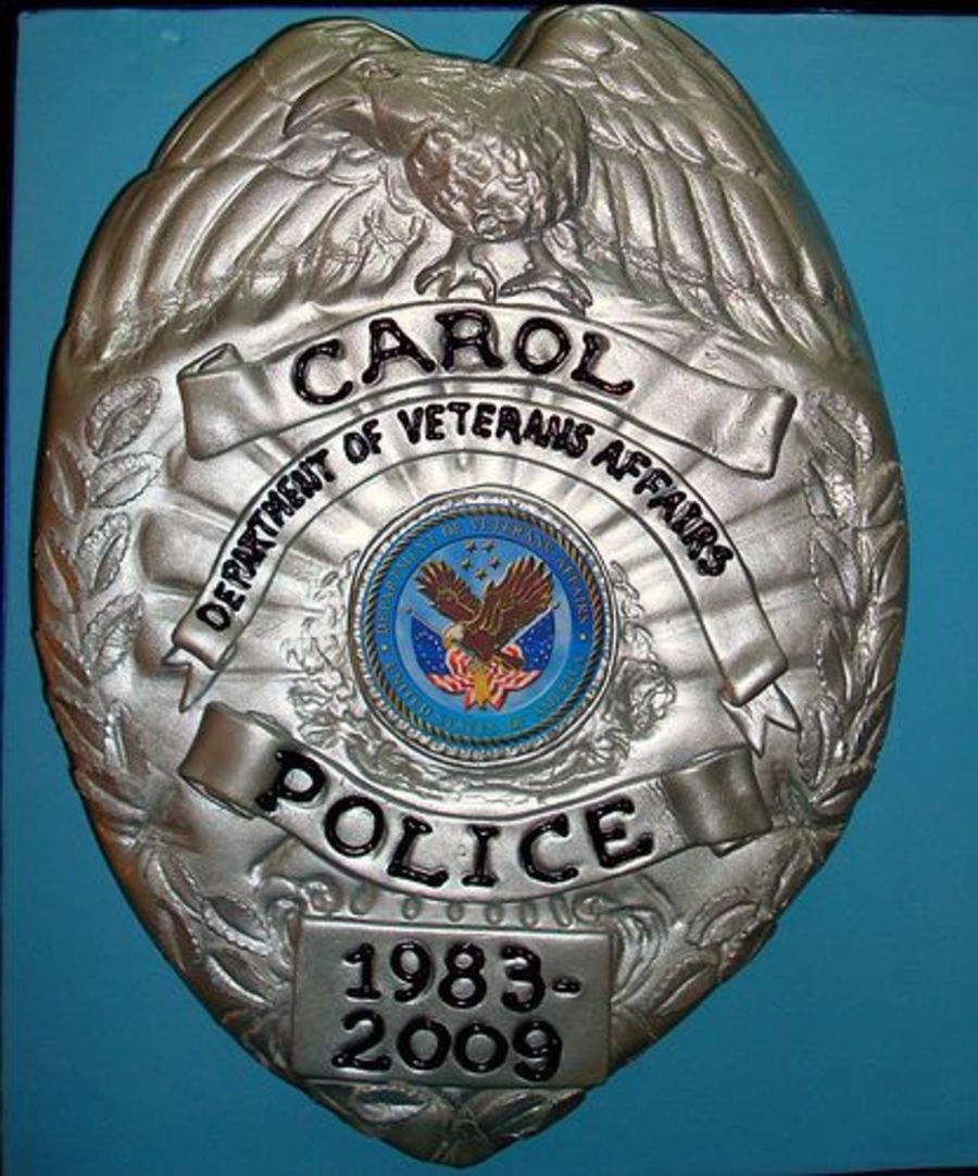 Va Police Badge And Patch - CakeCentral.com