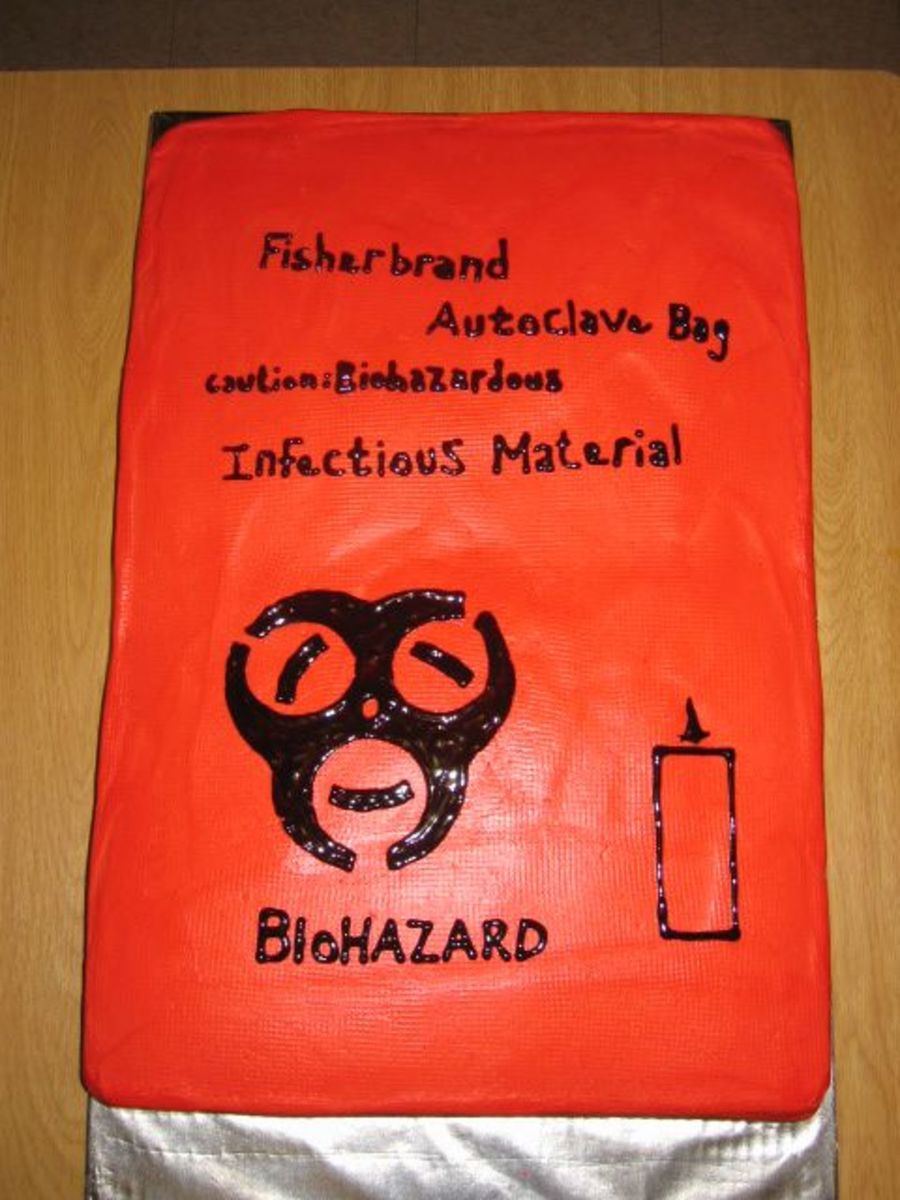 Biohazard Cake - CakeCentral.com
