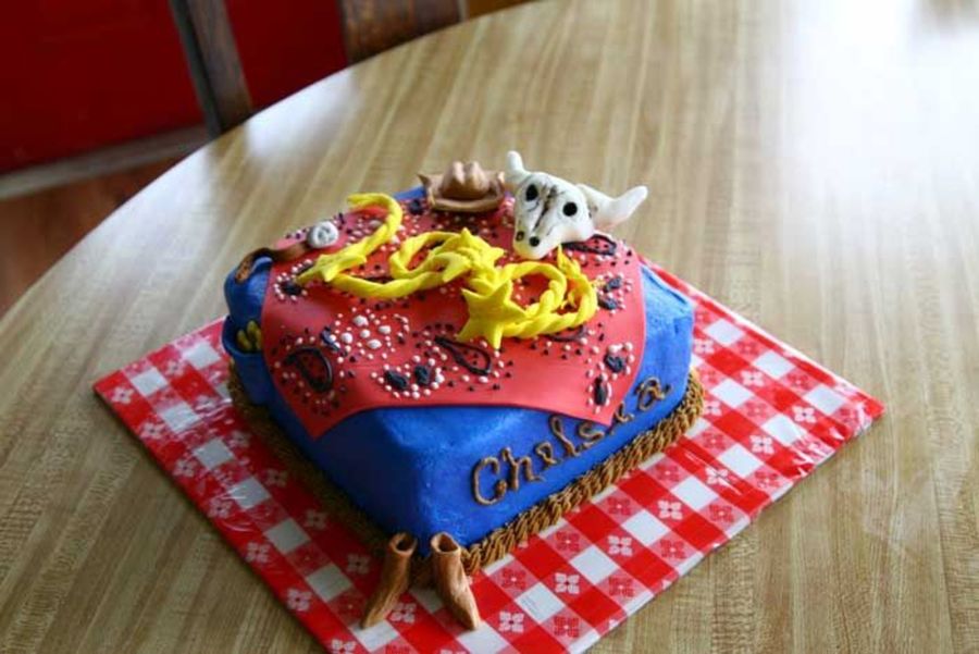 Rodeo Cake - CakeCentral.com