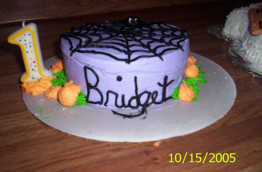 Spider Cake - CakeCentral.com