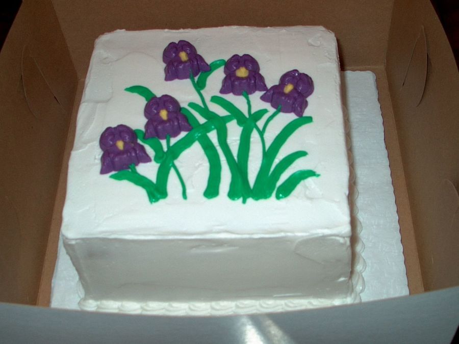 Iris' Birthday Cake - CakeCentral.com