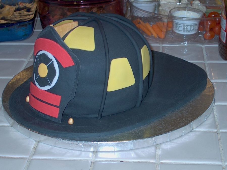 Firefighter Helmet - CakeCentral.com