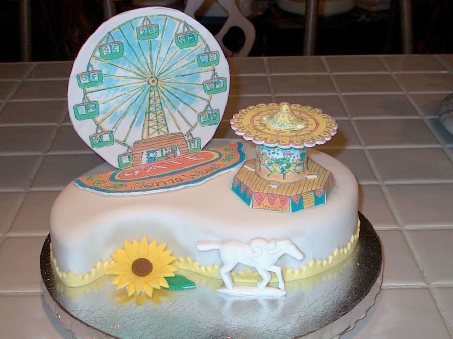 State Fair Entry - State Fair Cake/fair Presidents Cake - CakeCentral.com