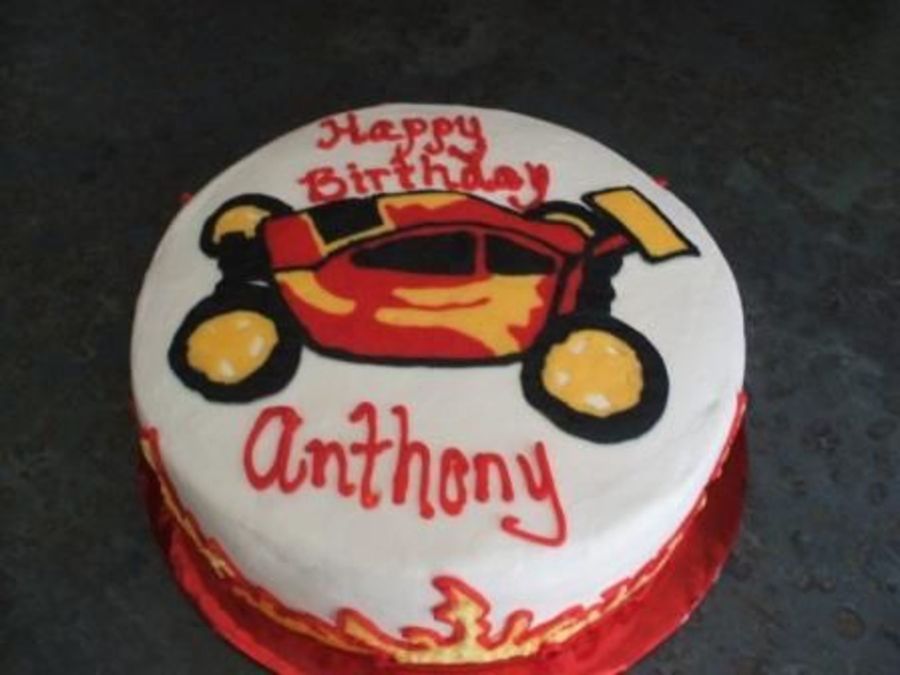 Remote Control Car Cake - CakeCentral.com