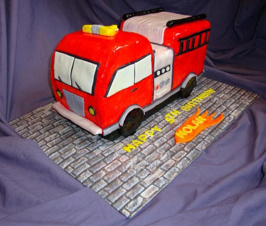Fire Truck - CakeCentral.com