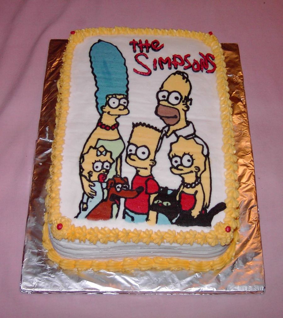 The Simpsons - CakeCentral.com