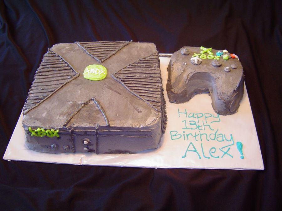 Xbox Birthday Cake - CakeCentral.com