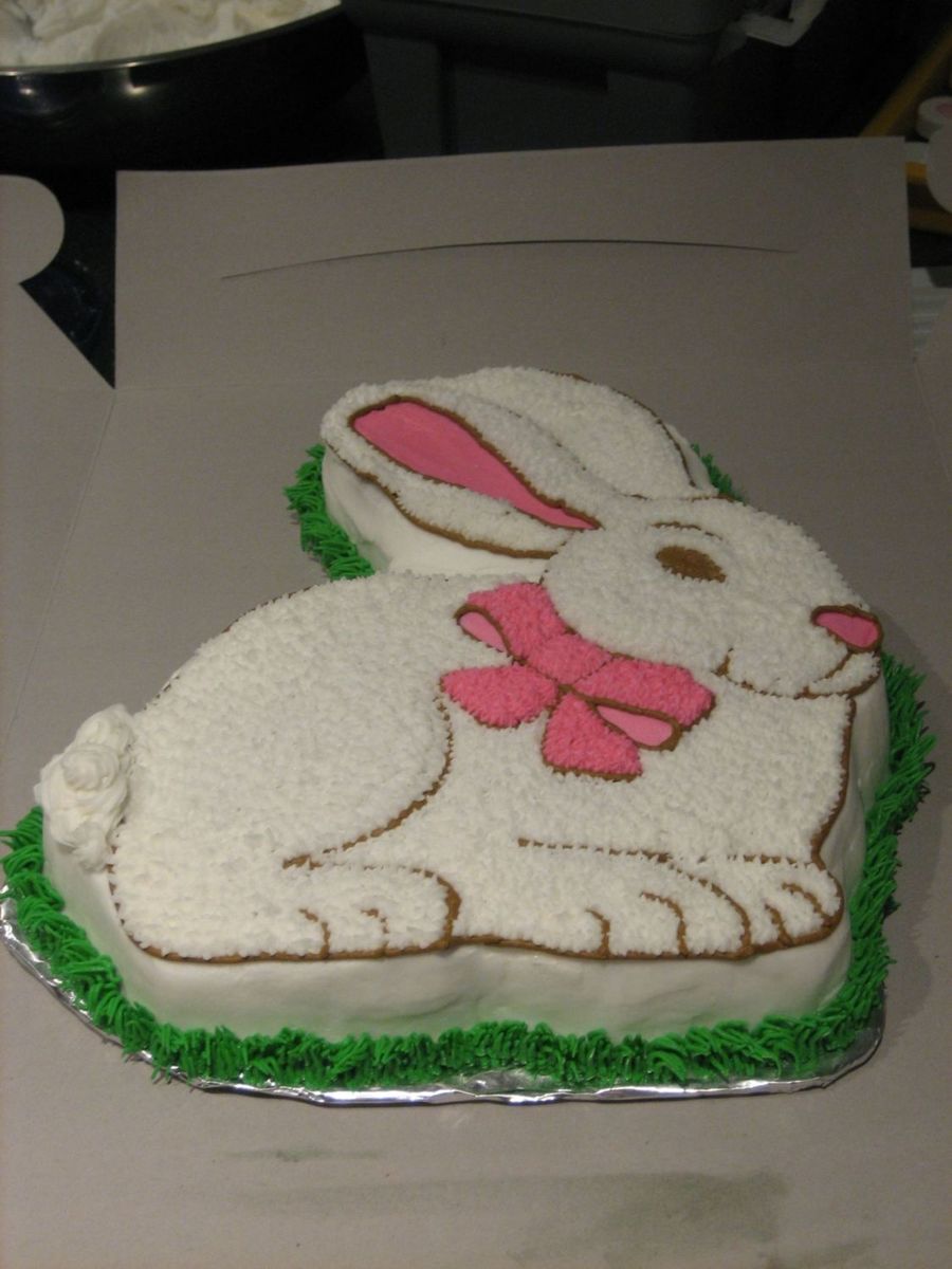 Bunny Cake - CakeCentral.com