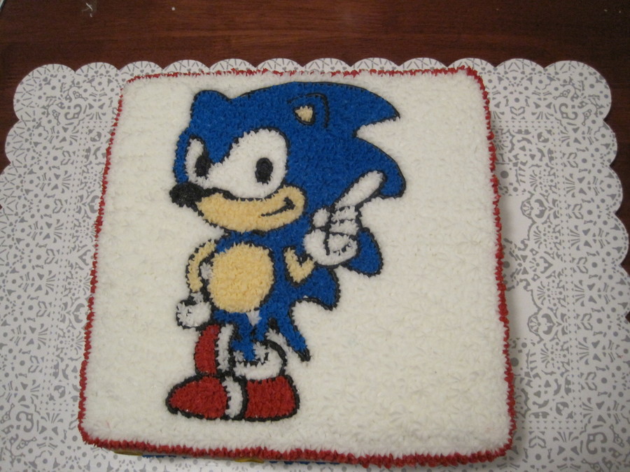 Sonic The Hedgehog - CakeCentral.com