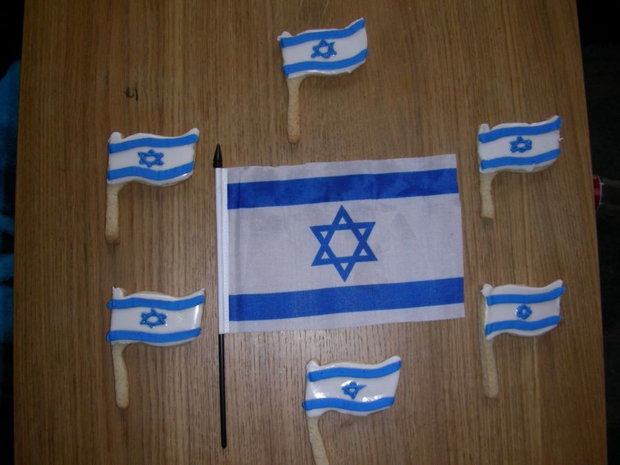 Israeli Flag Cookies - CakeCentral.com