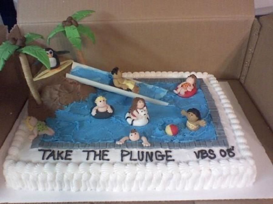 Water Park Cake - CakeCentral.com