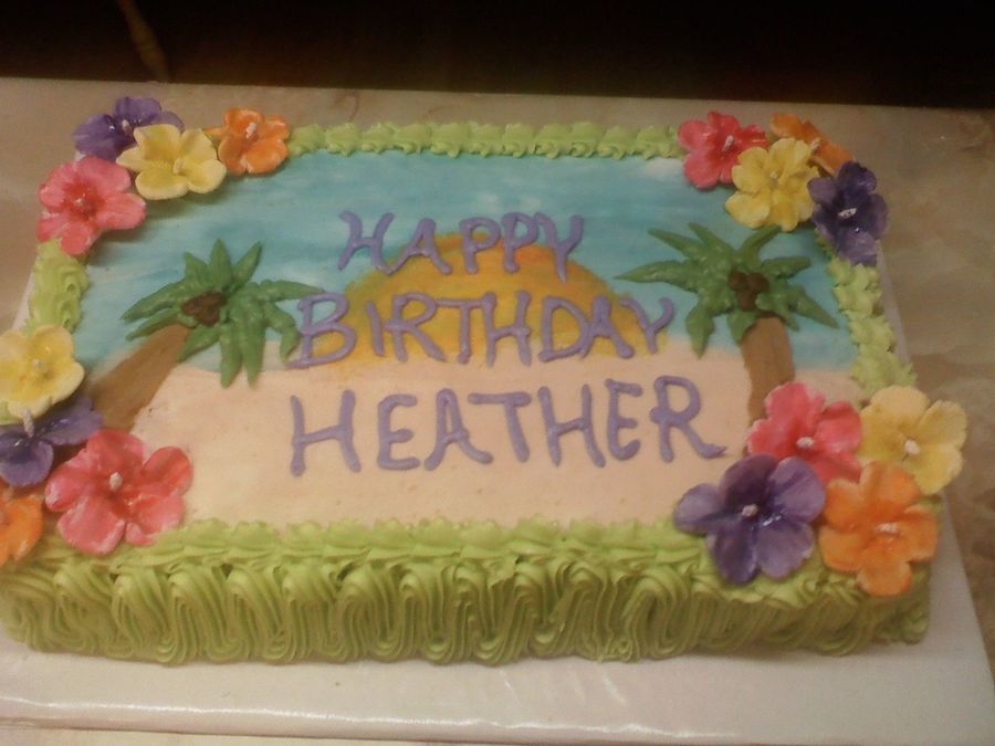 Tropical - CakeCentral.com