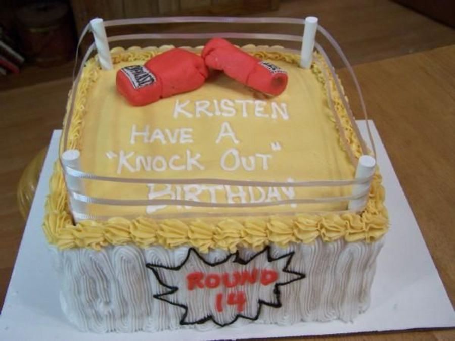 Boxing Ring - CakeCentral.com