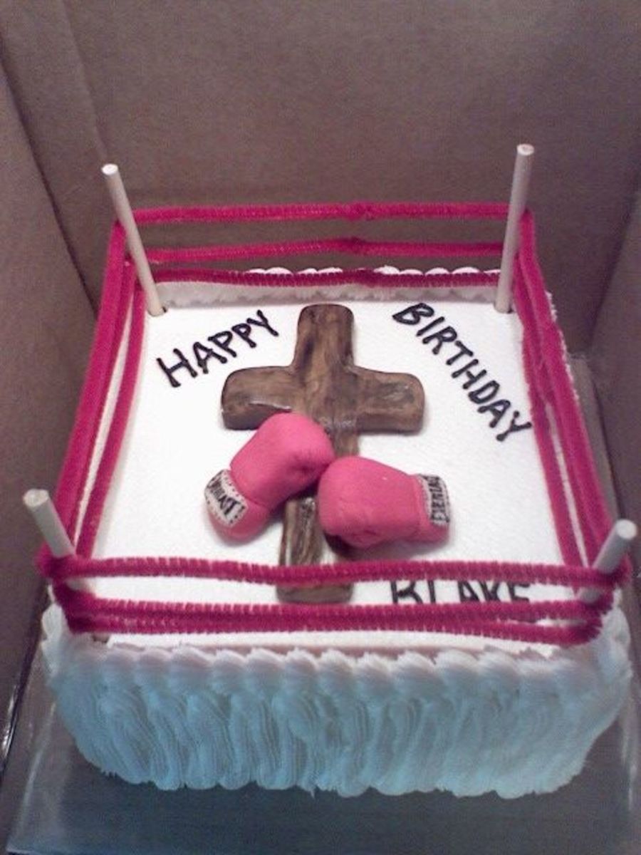 Boxing Ring - CakeCentral.com
