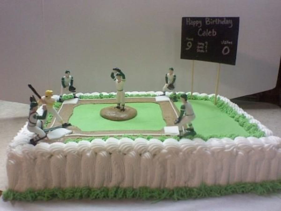 Baseball Cake - CakeCentral.com