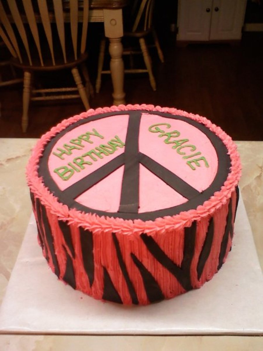 Peace Sign - CakeCentral.com