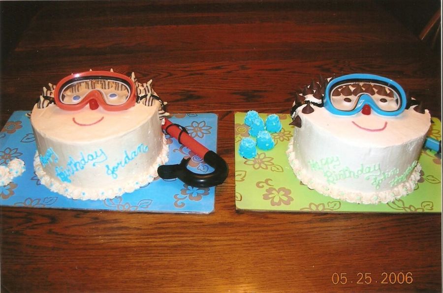 Swim Party Cake - CakeCentral.com