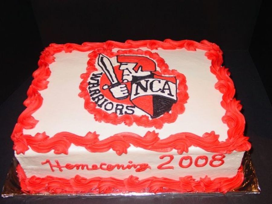 Homecoming Cake - CakeCentral.com