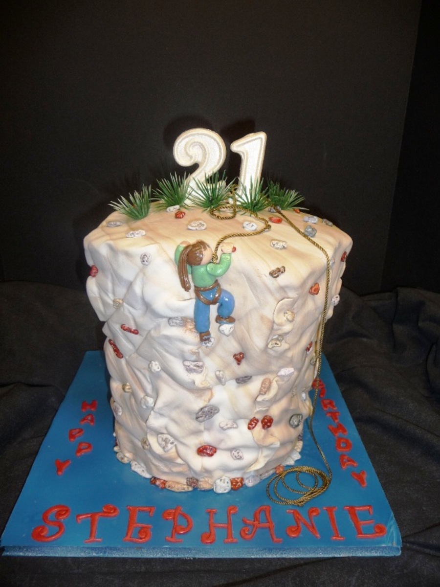 Rock Climbing Wall - CakeCentral.com