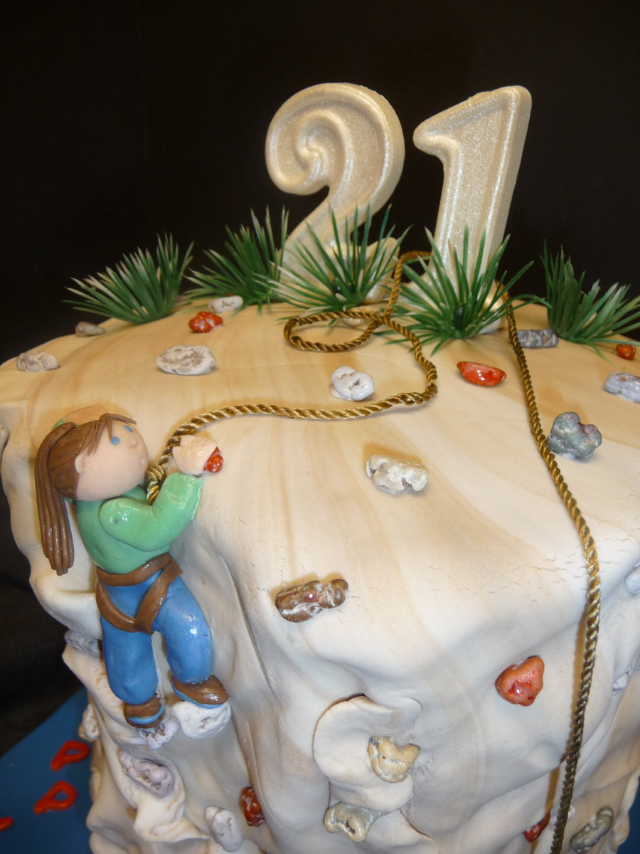 Rock Climbing Wall - CakeCentral.com