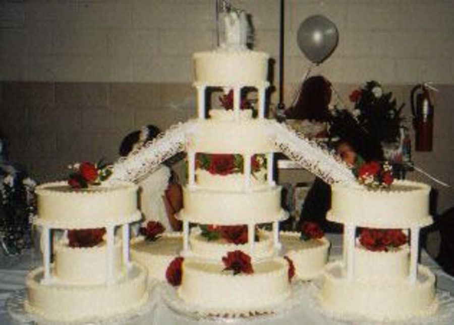 Large Wedding - CakeCentral.com