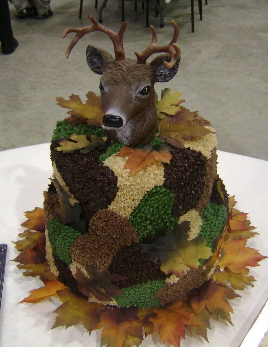 Camouflage Cake - CakeCentral.com