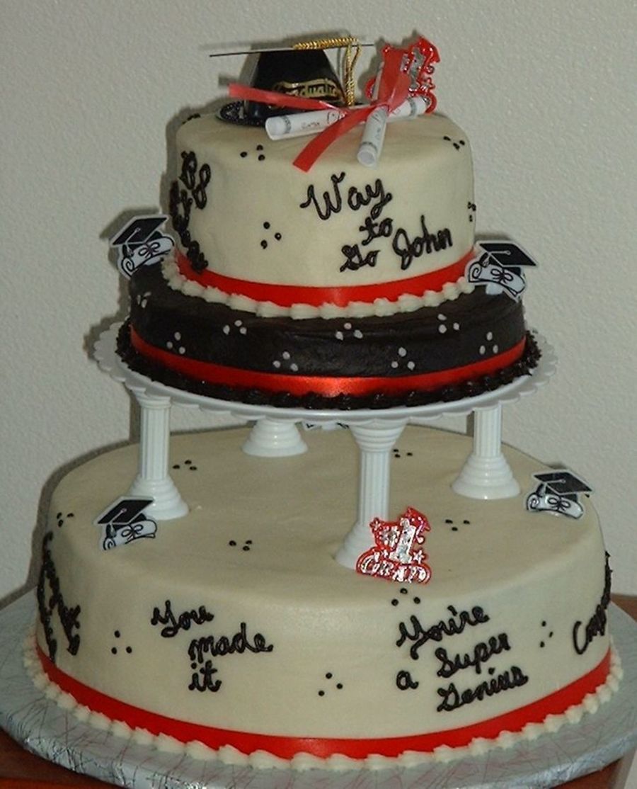 Nnu Graduation Cake - CakeCentral.com