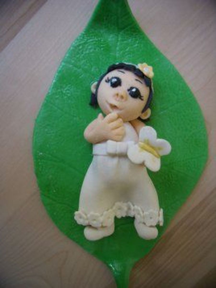 Little Girl Cake Topper - CakeCentral.com