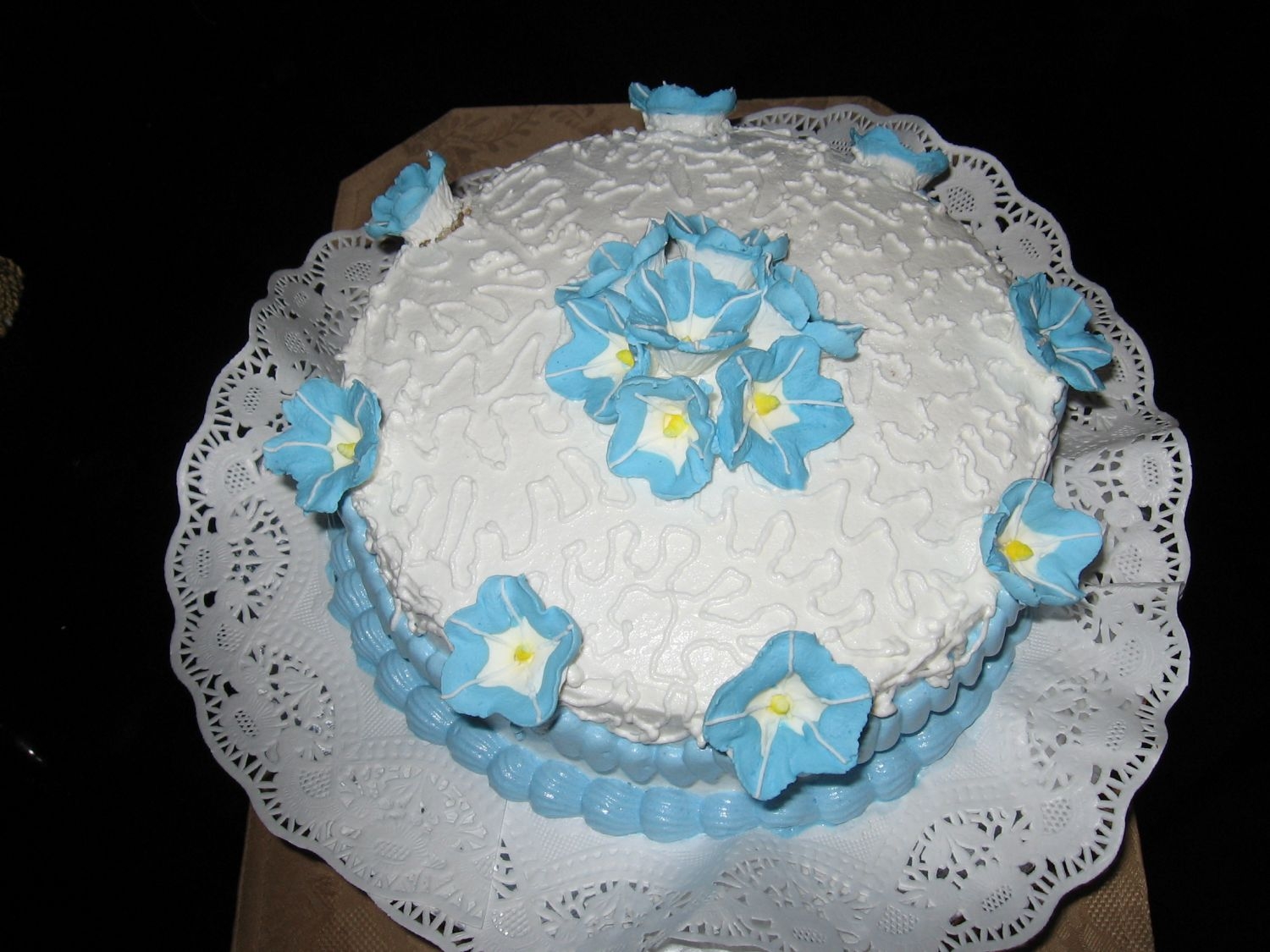 Blue Moon Cake - CakeCentral.com
