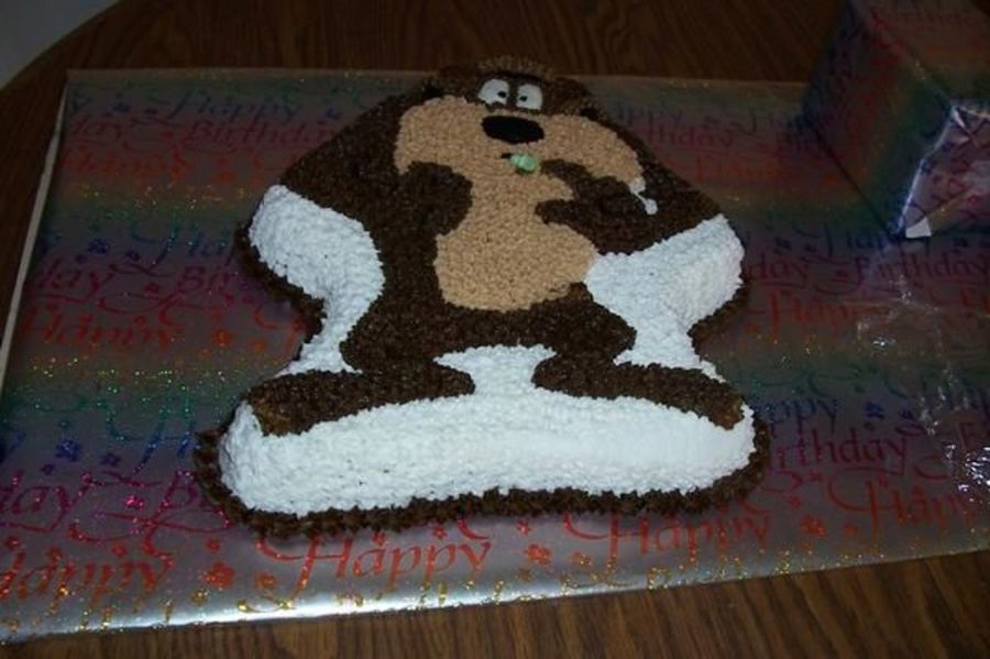 Taz Birthday - CakeCentral.com