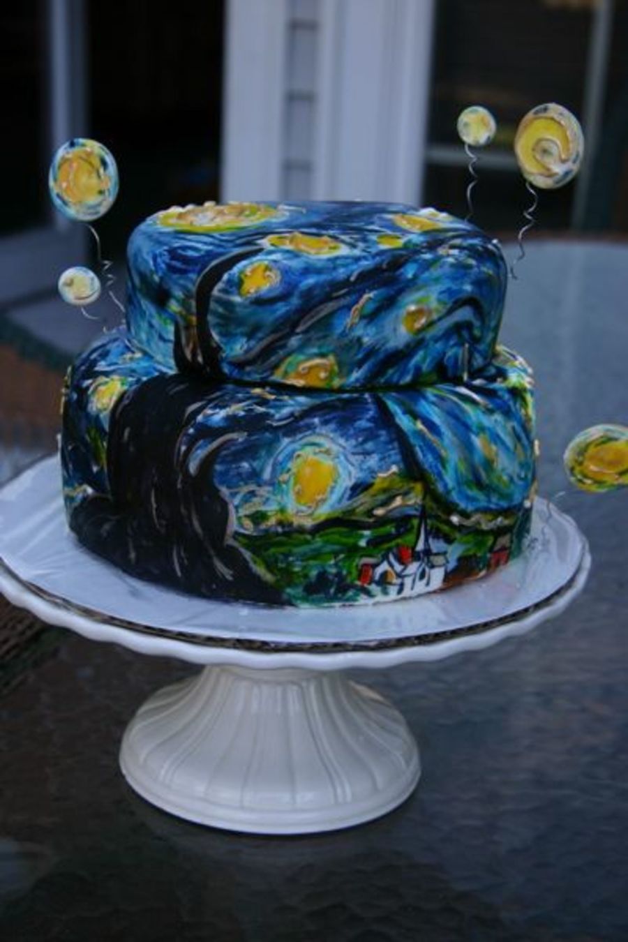 Starry Night - CakeCentral.com