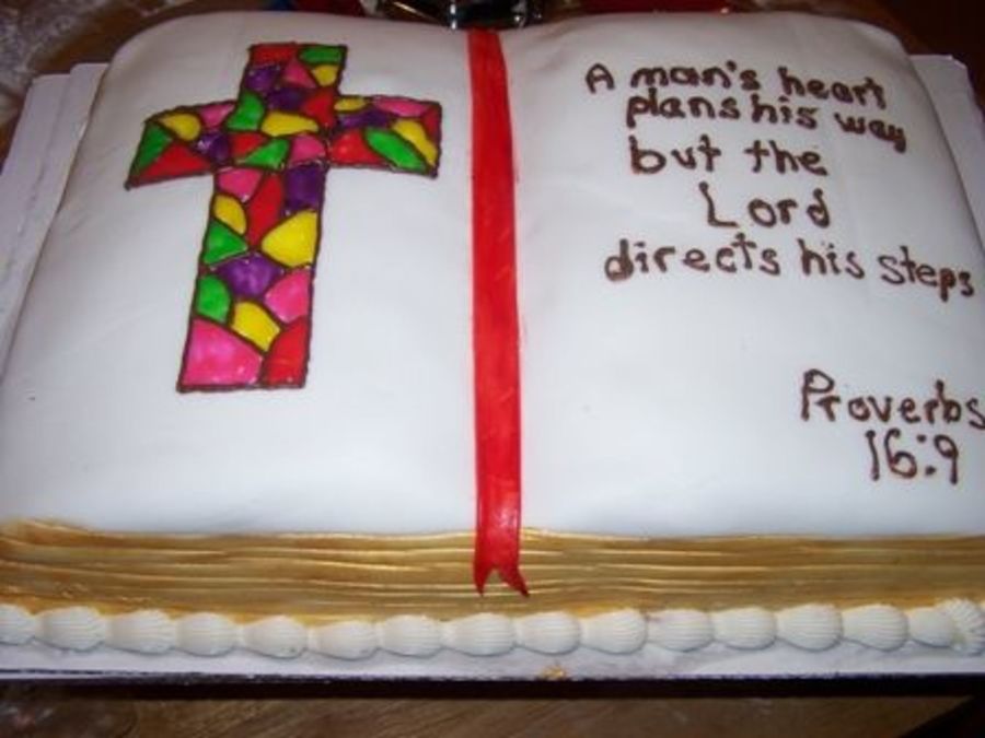 Bible For Vicar Matt - CakeCentral.com
