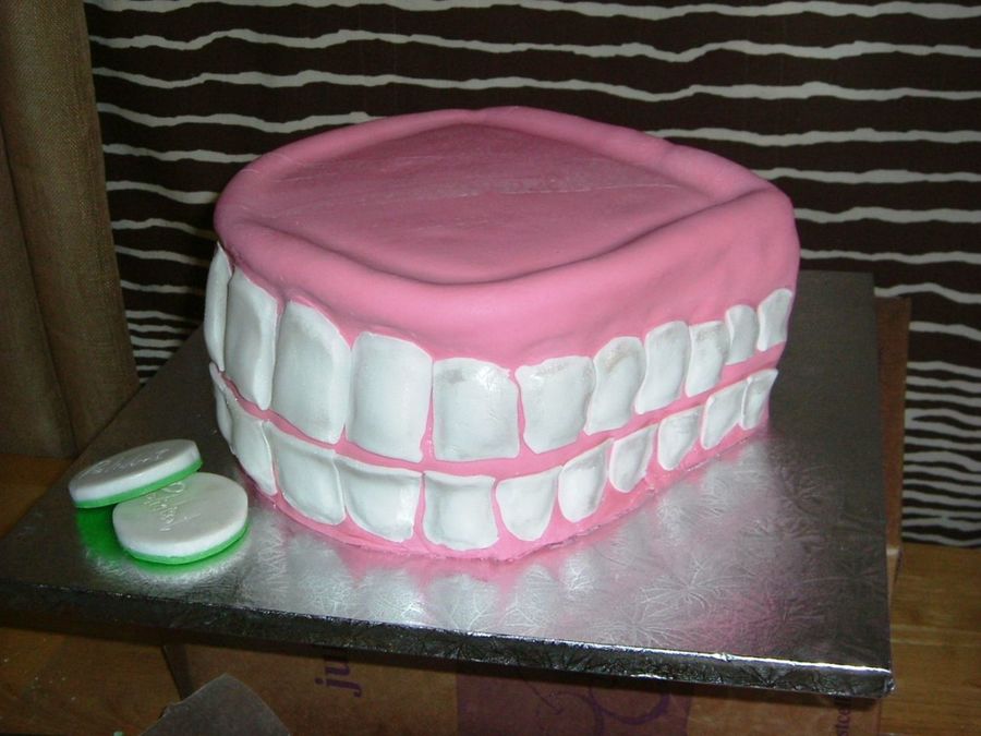 Dentures And Polident - CakeCentral.com