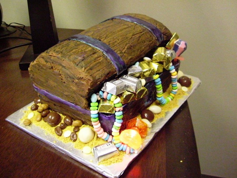 Treasure Chest Cake - CakeCentral.com