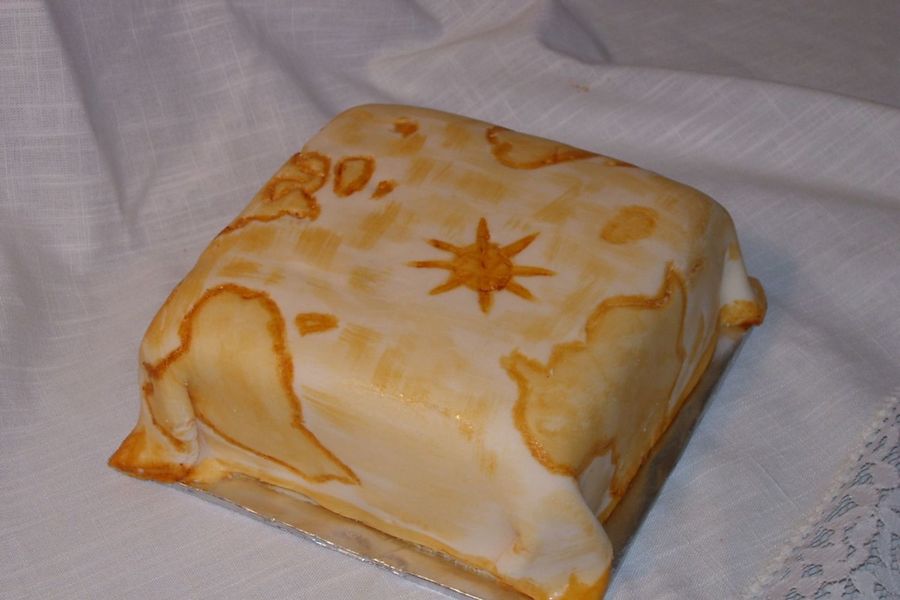 Old World Map - CakeCentral.com